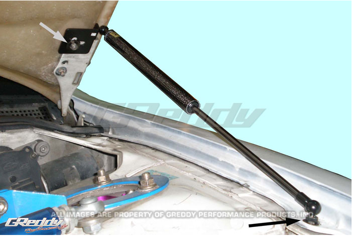 GReddy Nissan 240SX 1995-98 Engine Hood Lifter Kit – EXOTICSPEED INC.