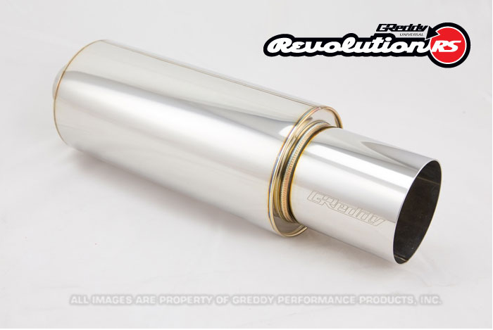GReddy Revolution - RS Exhaust Universal 3.0" Muffler & Tip Any ...