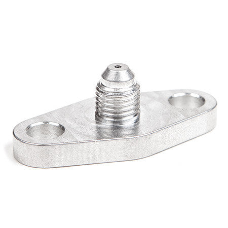 Oil Feed Flange with integrated -4 Male Flare – EXOTICSPEED INC.