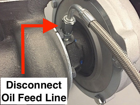 -3AN INLINE - Oil Inlet Restrictor Fitting (0.035") - GT & GTX (GT25 t ...