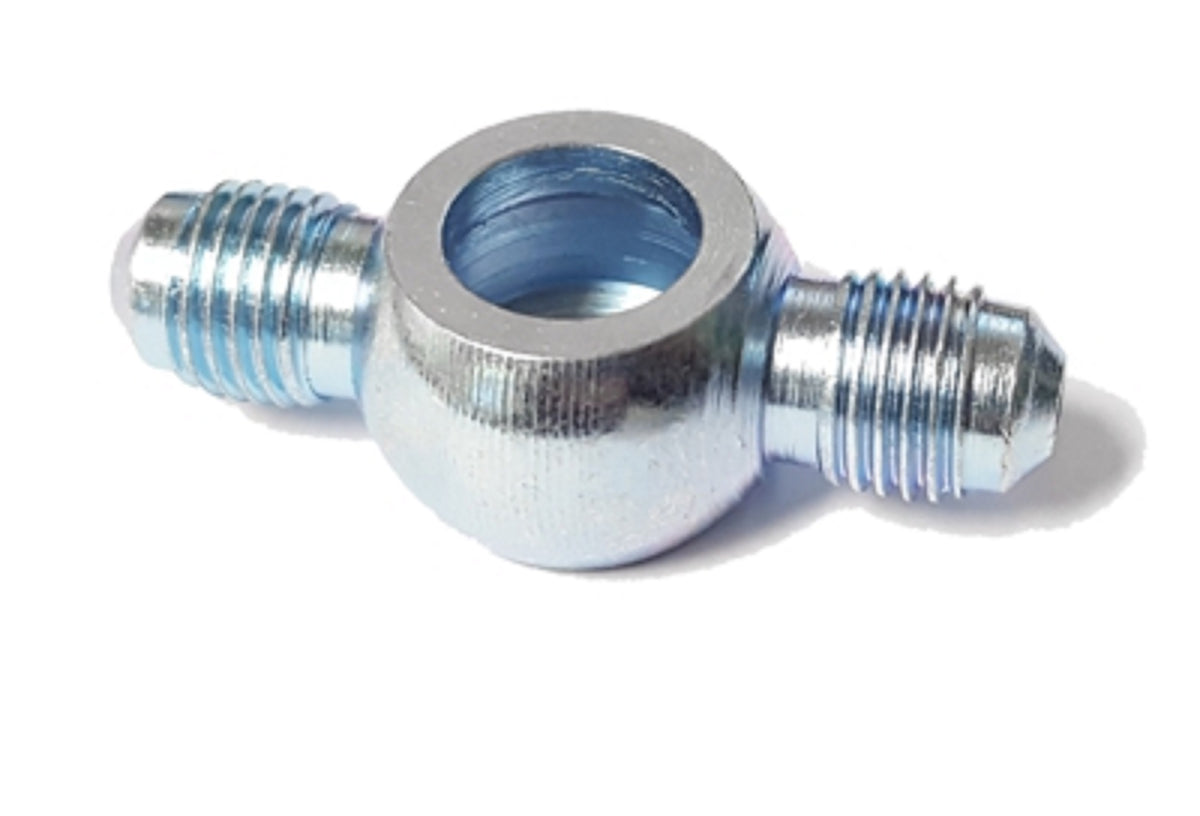 Double Banjo Fitting, 14mm (m14) Banjo to dual 6AN – EXOTICSPEED INC.